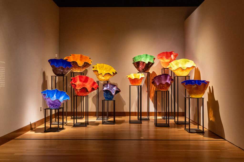 Drop-In Art: Chihuly Macchia Bowls | Oklahoma City Museum of Art | OKCMOA