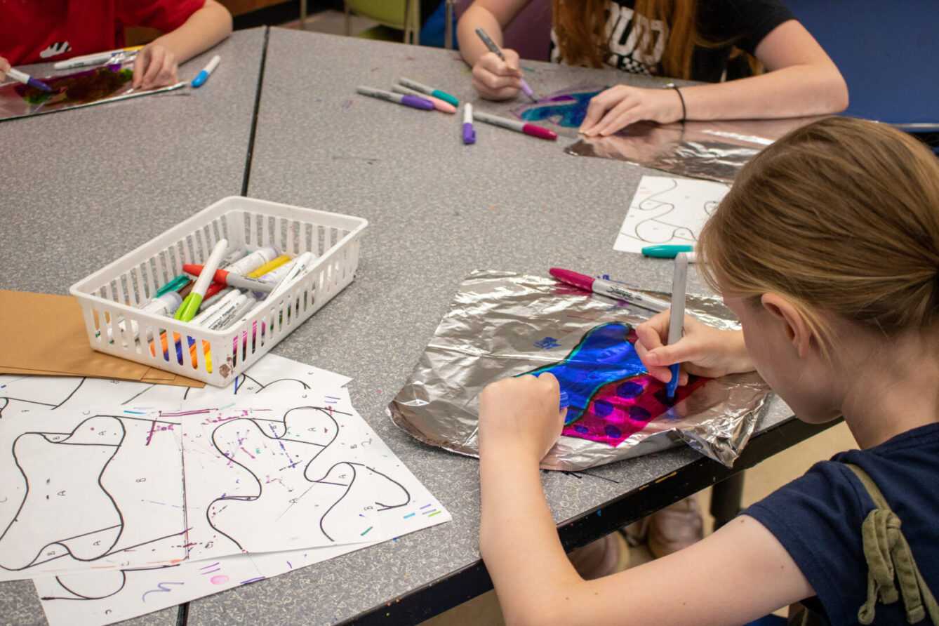 Drop-In Art: Wikki Stix Cityscapes | Oklahoma City Museum of Art | OKCMOA